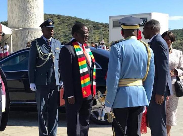 PICTURES: ED In Namibia For Geingob's Inauguration While Ramaphosa ...