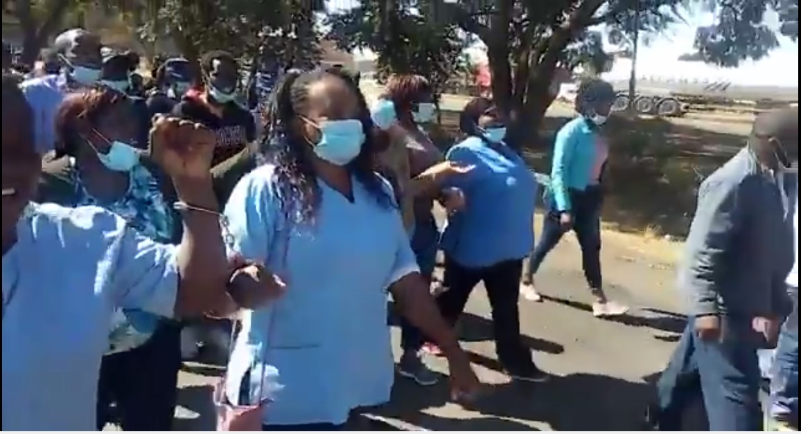 WATCH: Zimbabwean Nurses Being Taken To Court For Asking For A Living ...