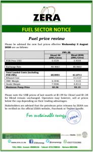 ZERA Hikes Fuel Prices ⋆ Pindula News
