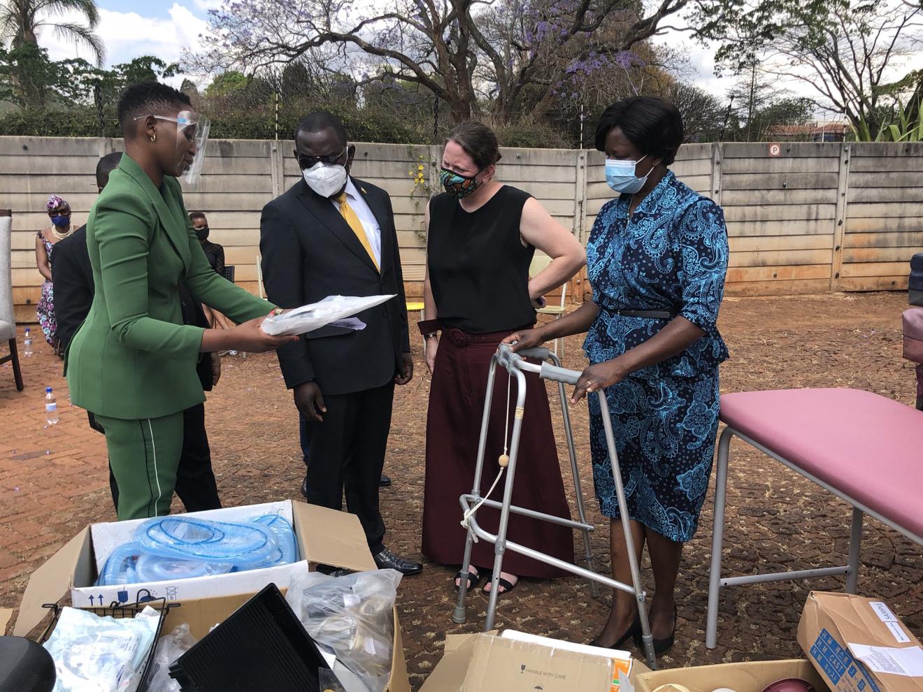 PICTURES: Susan Mutami Donates "First Of Its Kind" Hospital Equipment ...