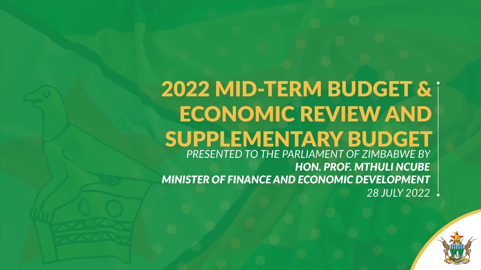 2022 Mid-Term Budget Review - Highlights ⋆ Pindula News