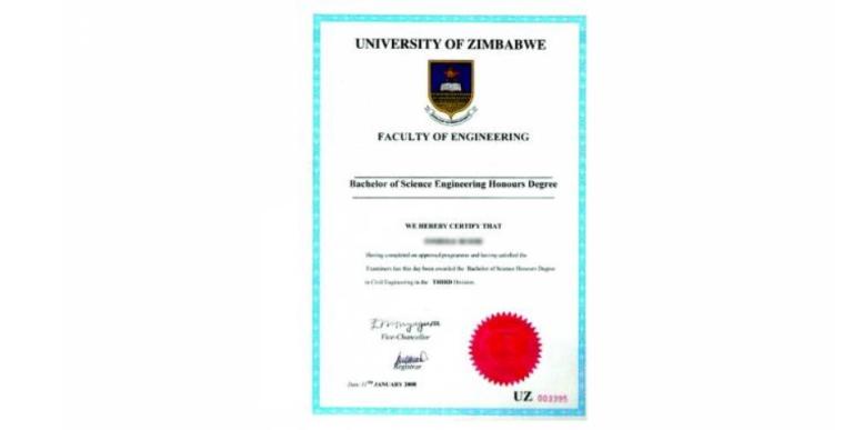 University Of Zimbabwe Introduces New Degree Certificates And ...