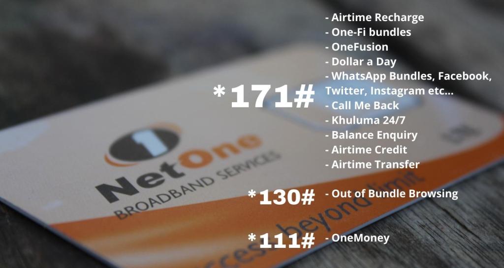 List of NetOne USSD Codes ⋆ Pindula News