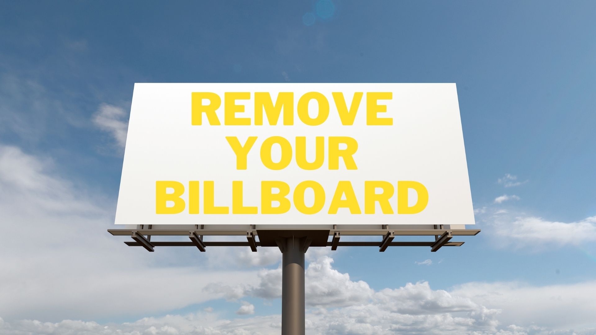 Authorities Order The Removal Of Unauthorised Billboards Within 48 ...