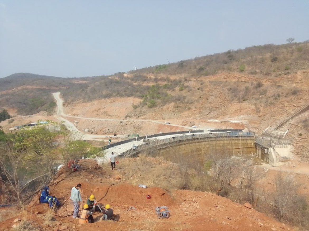 Completion Of The Gwayi-Shangani Dam Now Over 70 Percent Complete - OPC ...