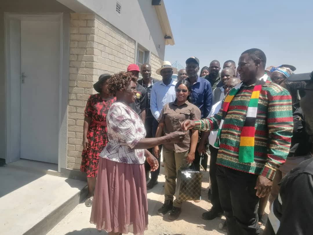 New Homes For Guruve Families Relocated During Eureka Gold Mine ...