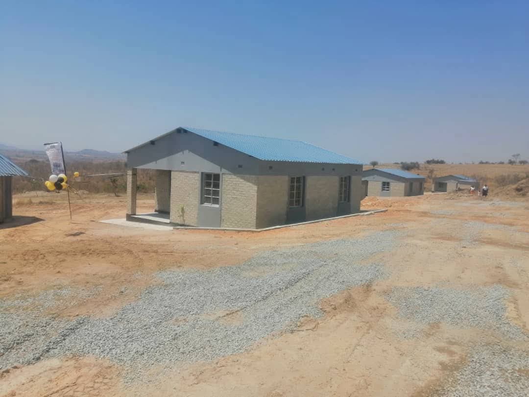 New Homes For Guruve Families Relocated During Eureka Gold Mine ...
