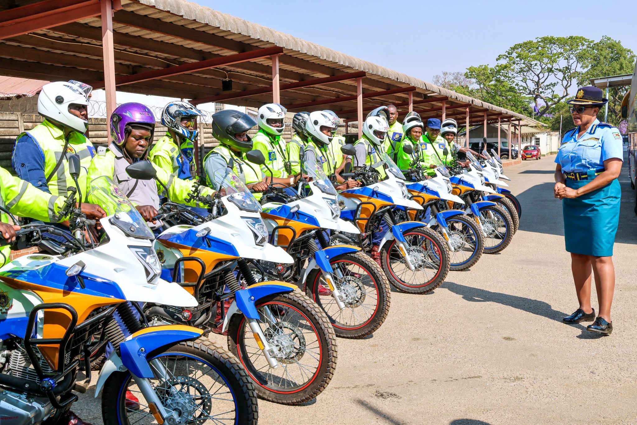 ZRP Deploys New Motorcycles To Tackle Traffic Chaos In Harare CBD ⋆ ...