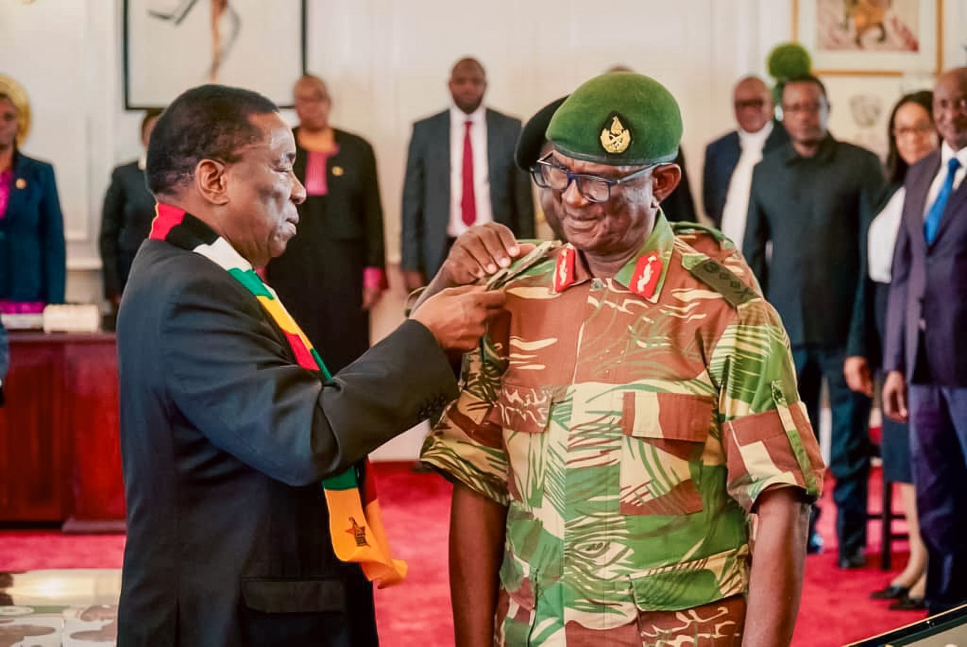 President Mnangagwa Reshuffles Top Military Command ⋆ Pindula News