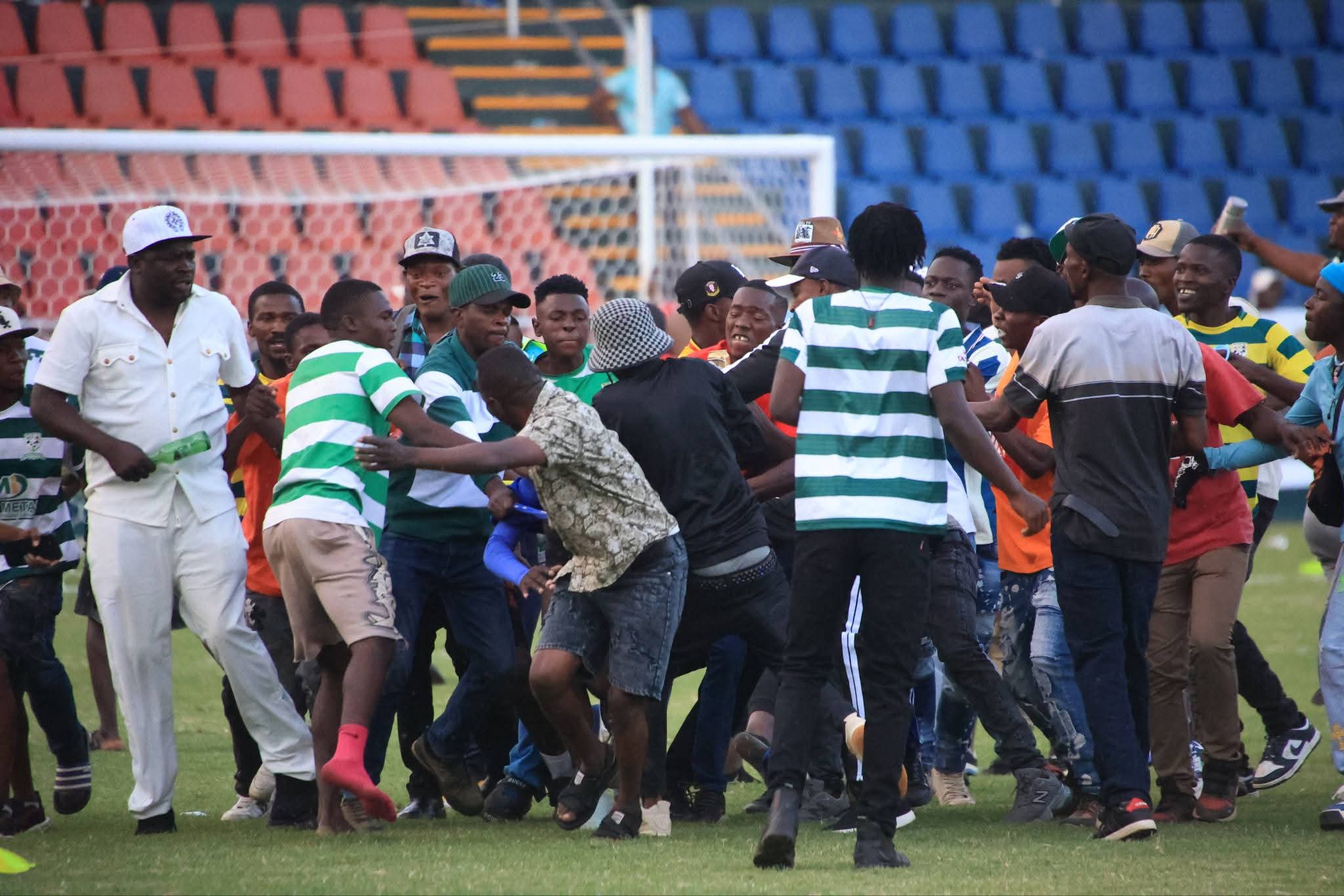 Four Arrested Over Violent Clashes During Hardrock, Dynamos Match In ...